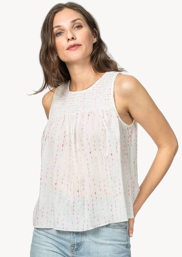 Smocked Tank | Garmentory