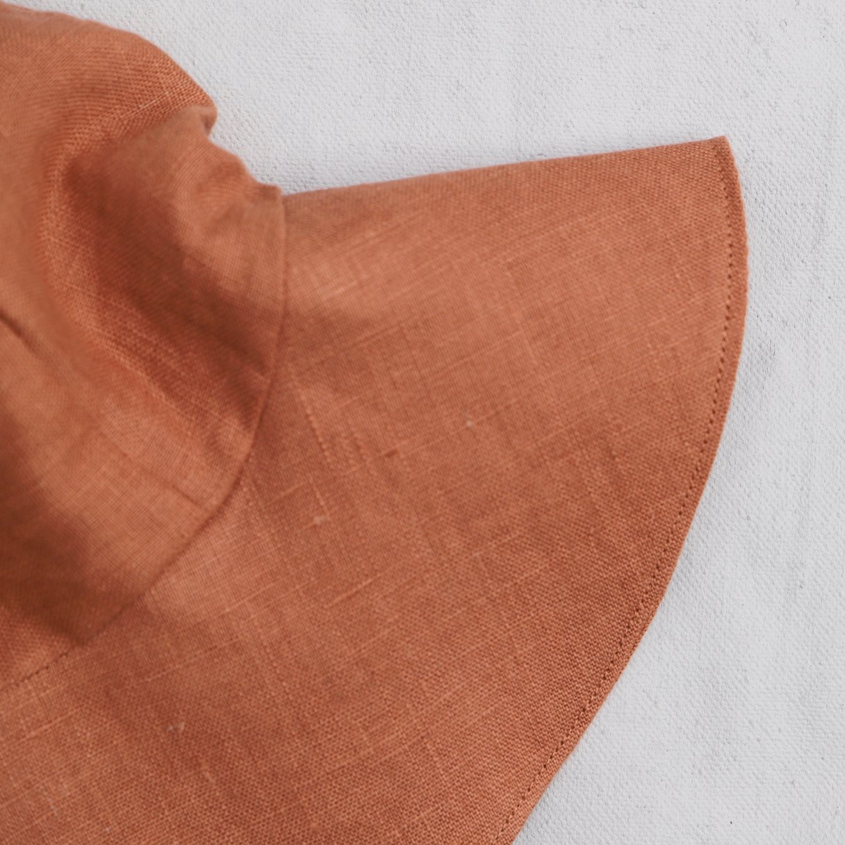 Kids Small Lot Linen Sun Hat - Clay | Garmentory