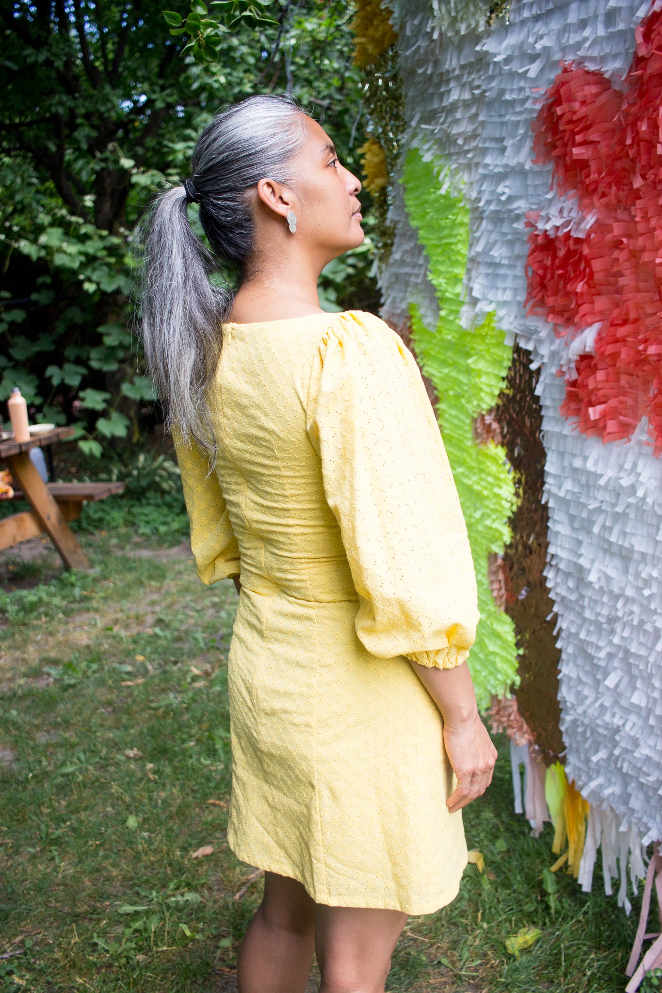 Birds of North America Hummingbird Dress - Yellow | Garmentory