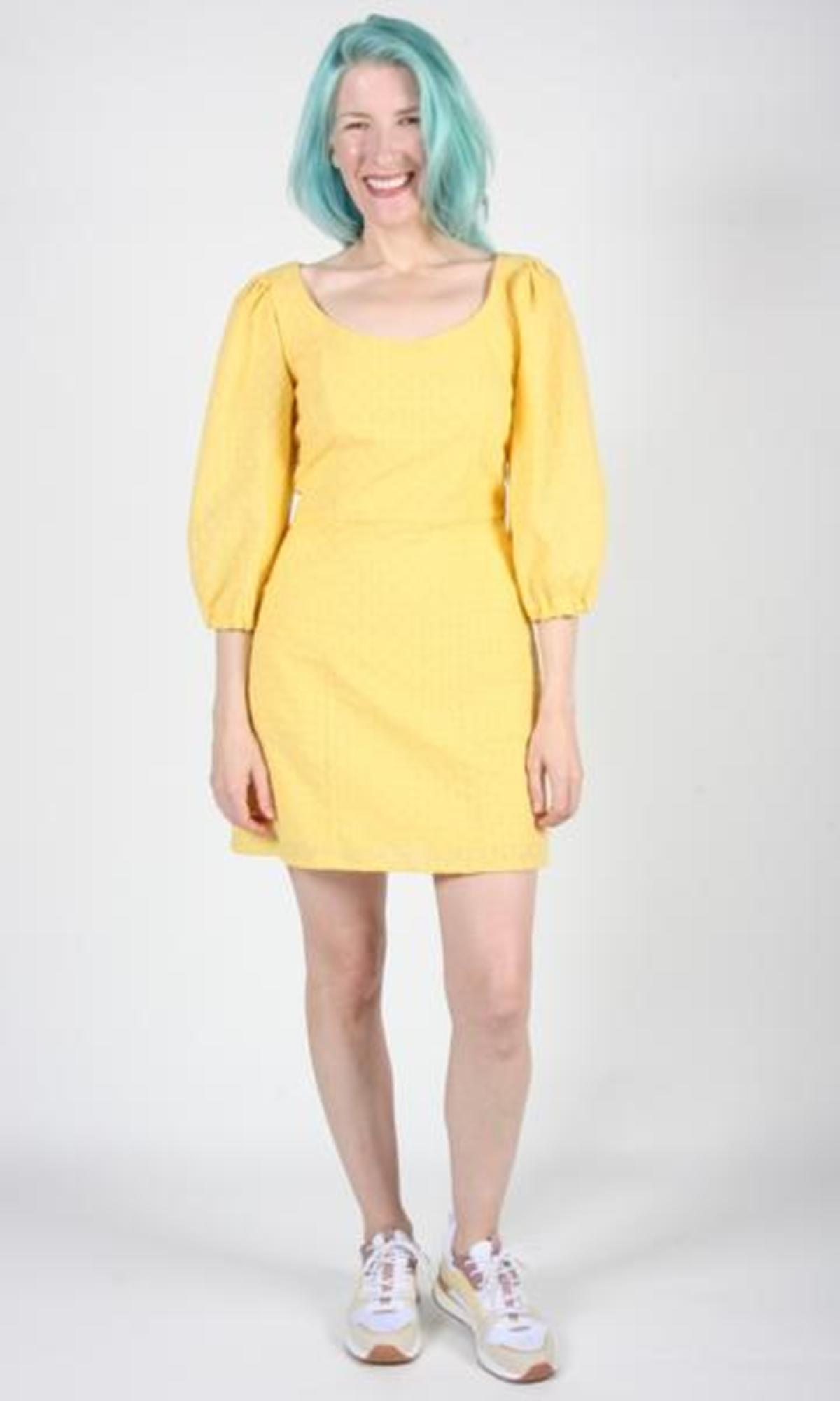 Birds of North America Hummingbird Dress - Yellow | Garmentory