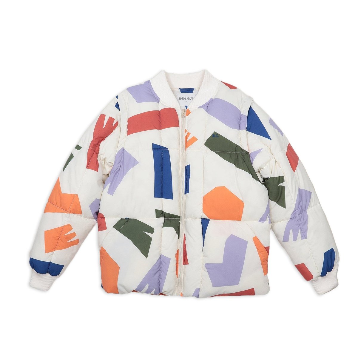 Bobo Choses Shadows Zip-off Sleeves Padded Anorak - Multi | Garmentory
