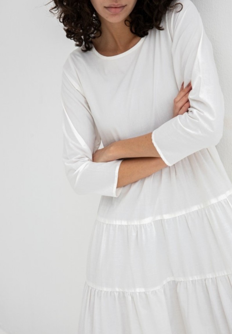 Ajaie Alaie She's A Soloist Dress - Cloud | Garmentory