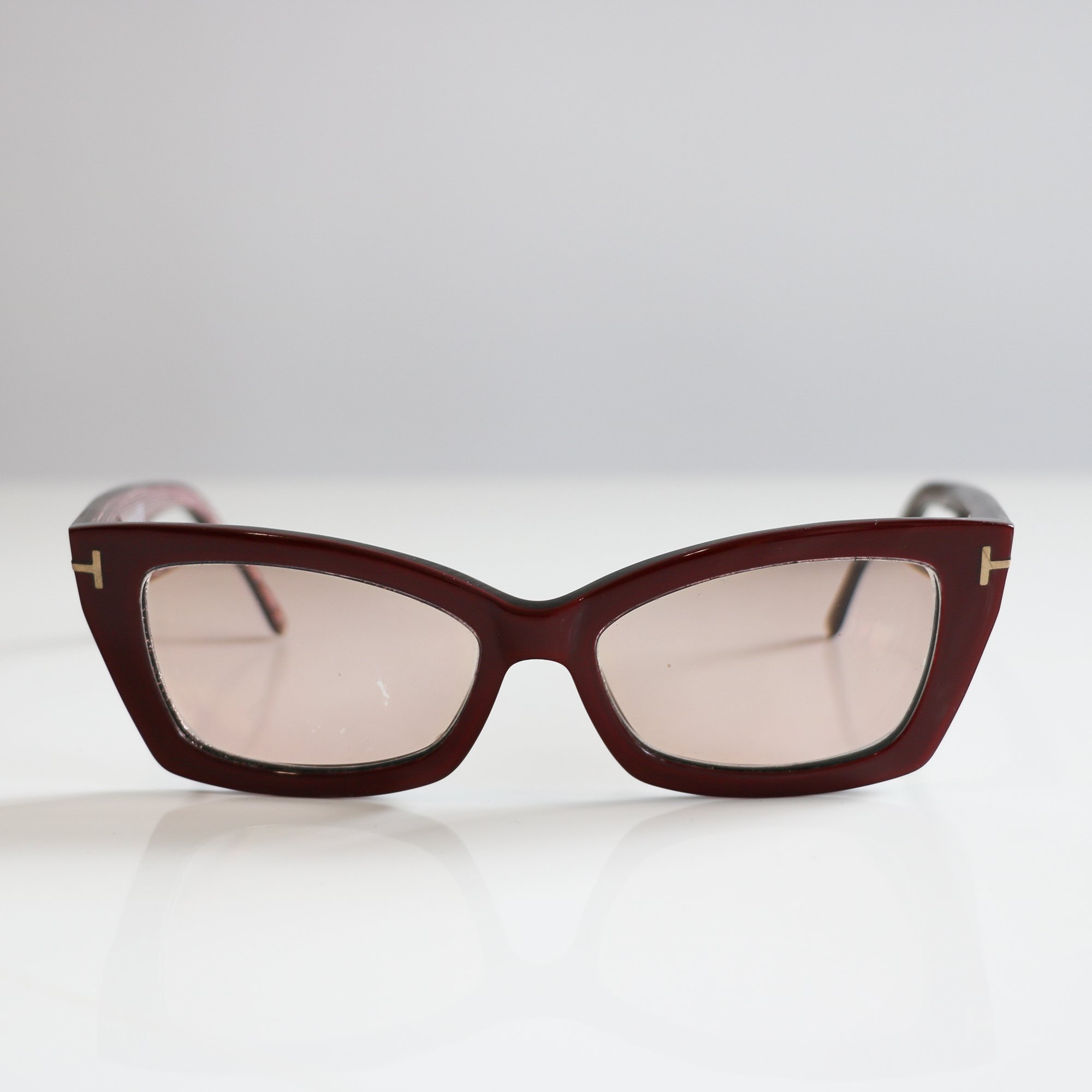 [Pre-loved] Tom Ford Glasses - Red | Garmentory
