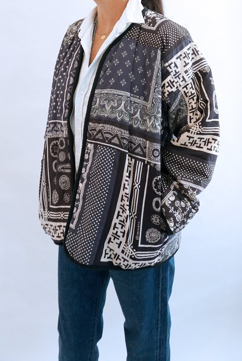 VISVIM Bandana Liner Jacket - Bandana Print | Garmentory