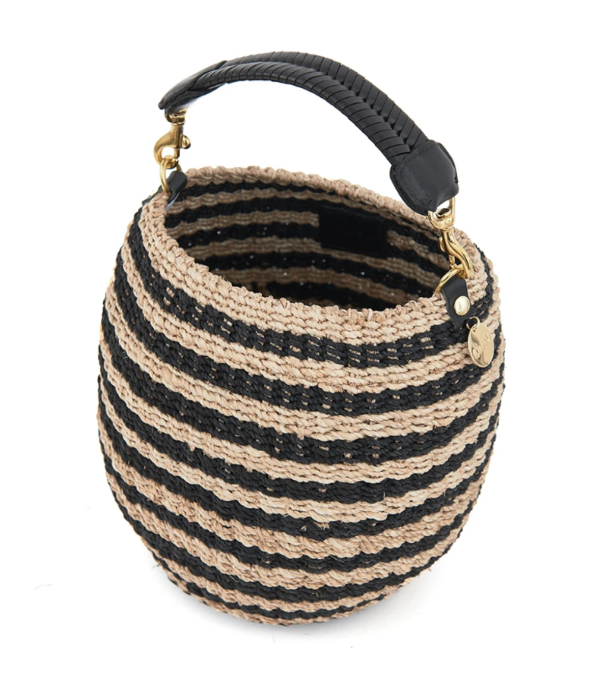 Clare V. pot de miel bag - natural/black | Garmentory