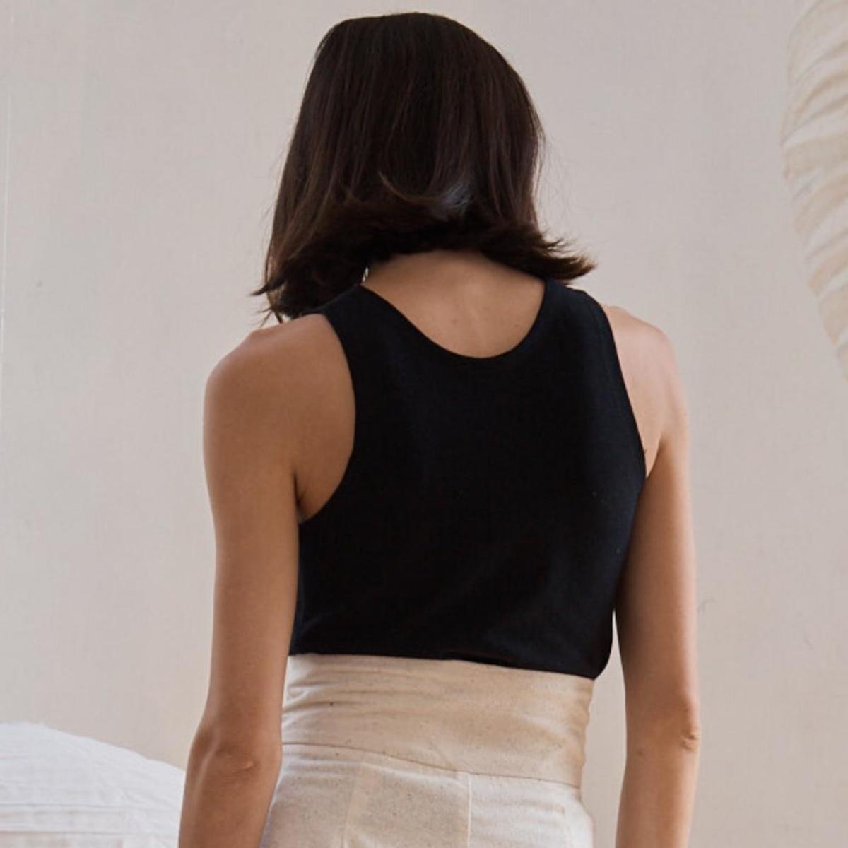 St. Agni Ryoko Singlet - Black | Garmentory