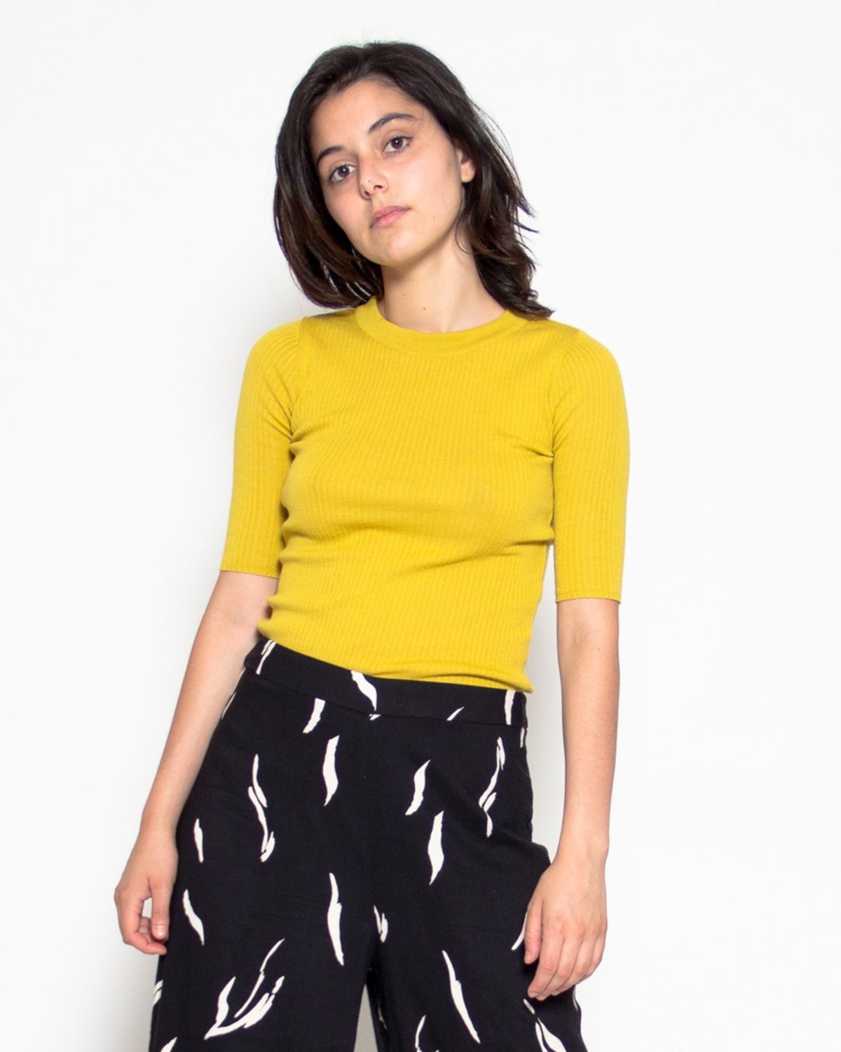 LOOKY LOO Cloud Tee - Turmeric | Garmentory