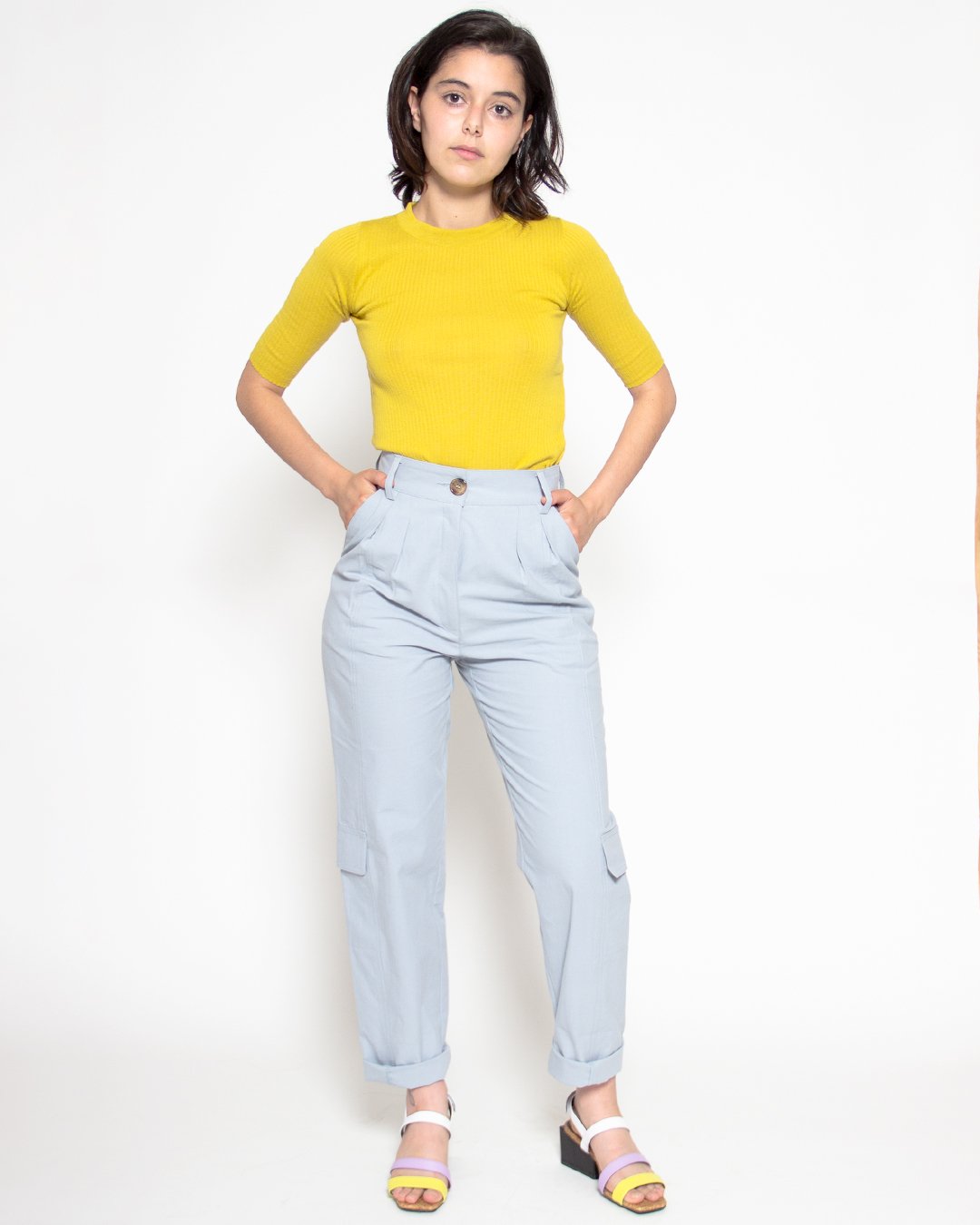 LOOKY LOO Cloud Tee - Turmeric | Garmentory