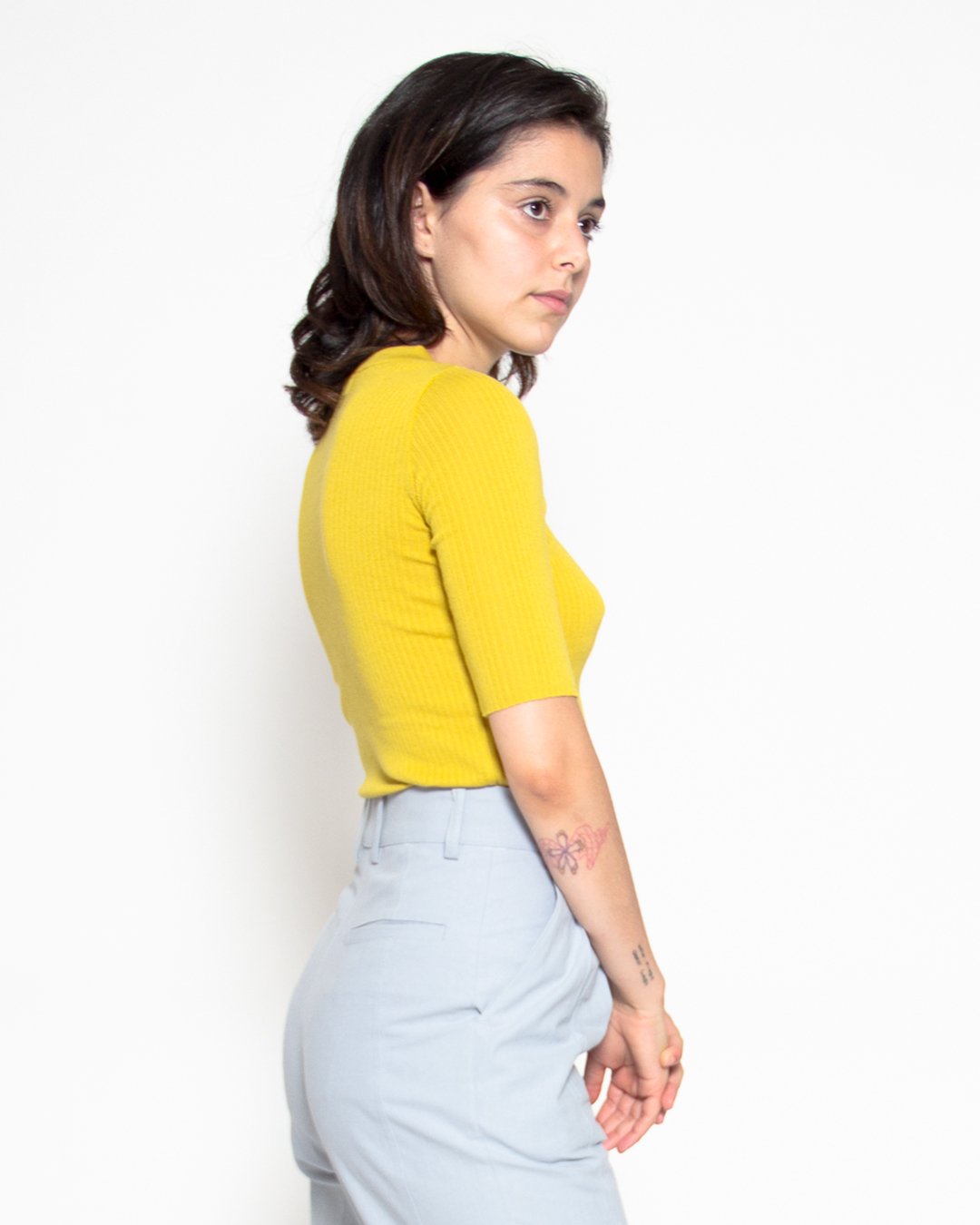 LOOKY LOO Cloud Tee - Turmeric | Garmentory
