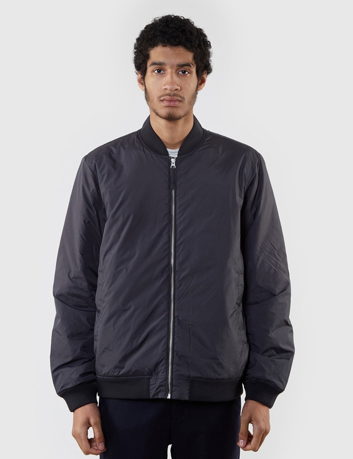 Norse Projects Ryan Padded Jacket - Charcoal Grey | Garmentory