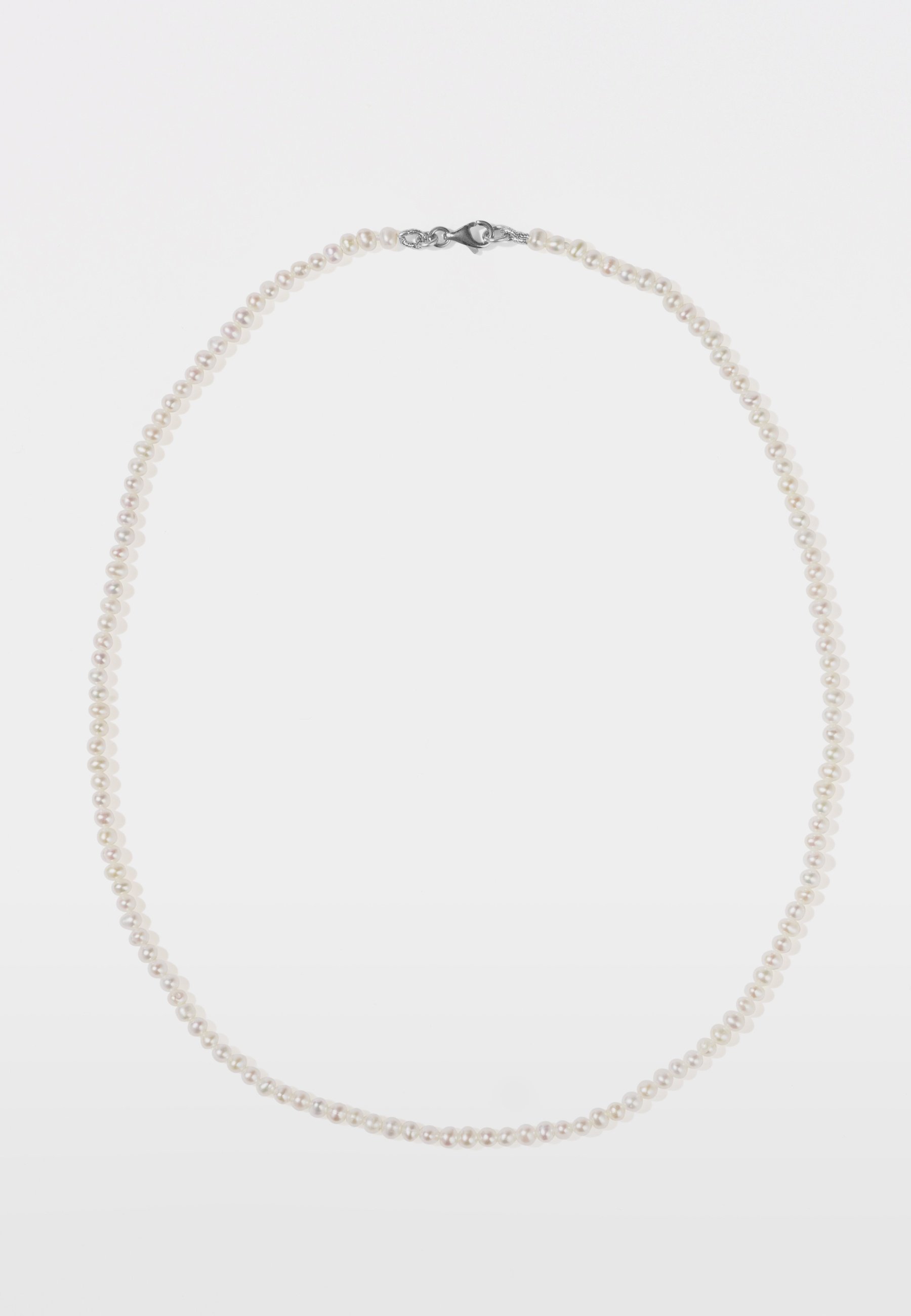 Meadowlark Micro Pearl Necklace - Silver | Garmentory