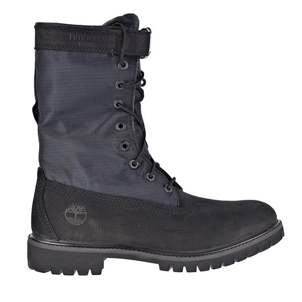 Timberland Mixed-Media Gaiter Boots - Black Nubuck | Garmentory