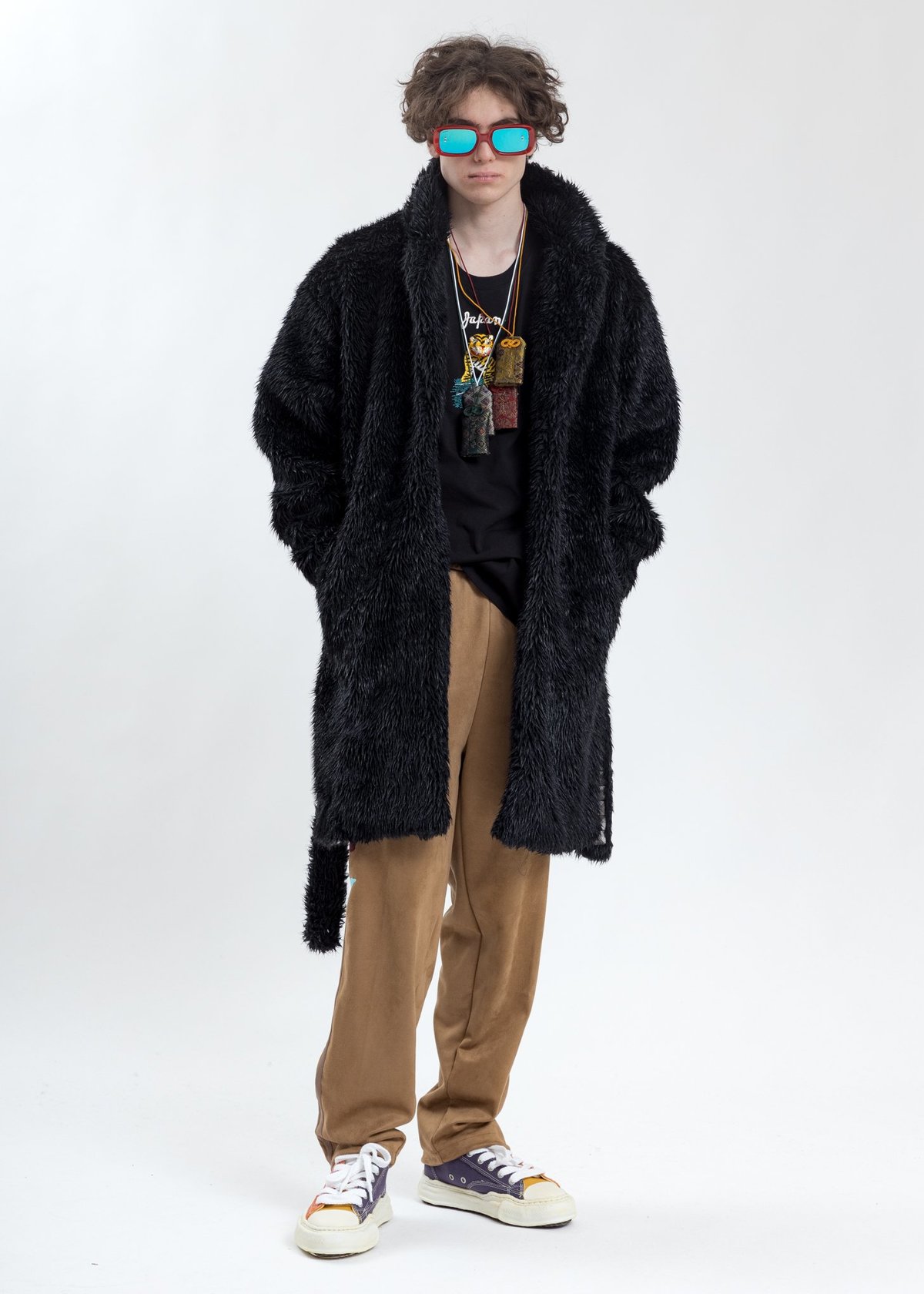 Doublet Omamori Necklace - Red | Garmentory