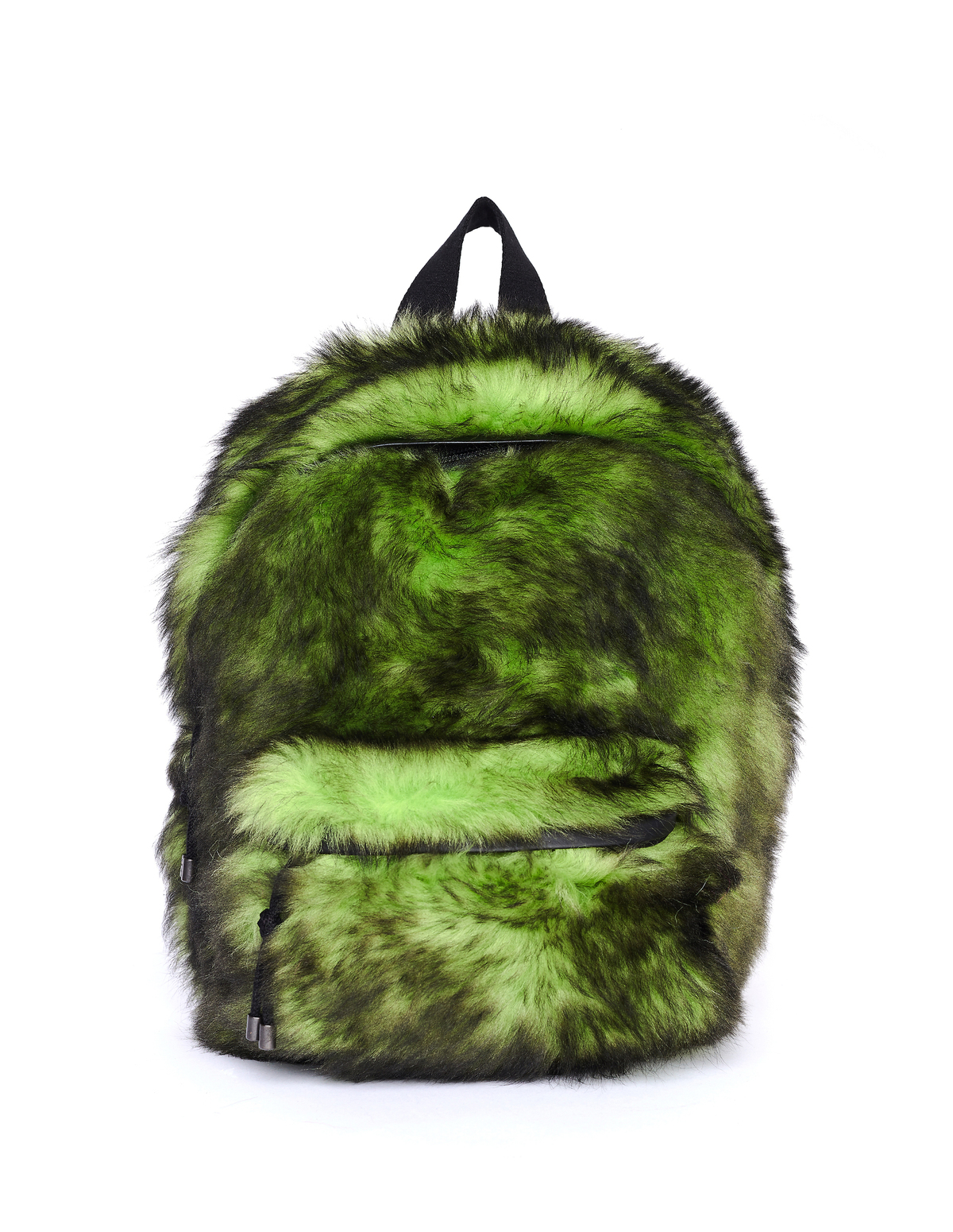 Vetements Green Faux Fur Backpack | Garmentory