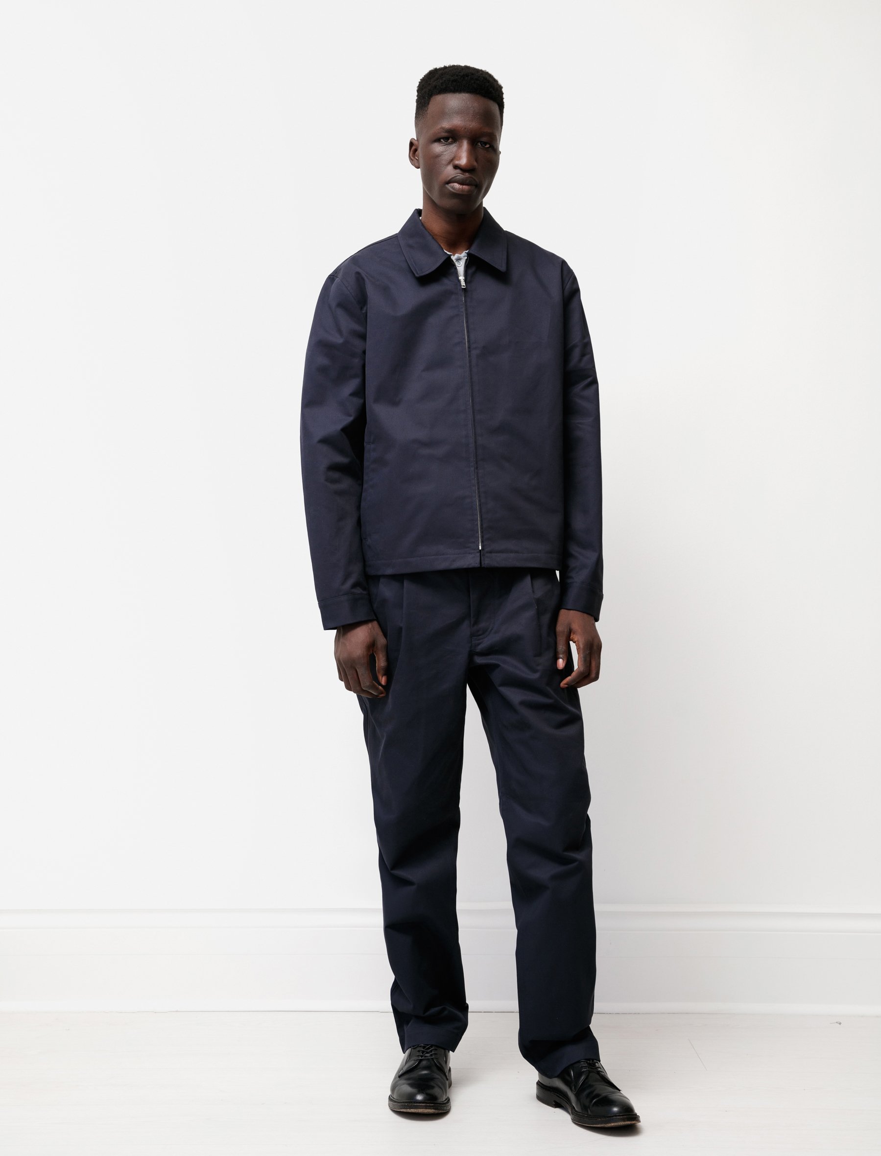 James Coward The Mari Jacket - Dark Navy | Garmentory