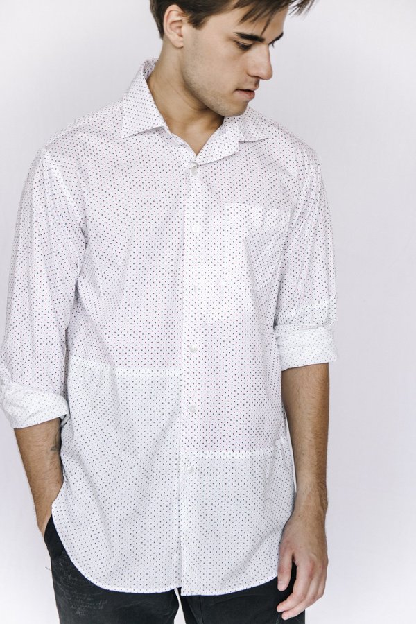 Engineered Garments Button Down Shirt - Polka Dot | Garmentory