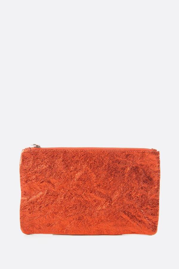 Zilla Metallic Big Pouch - Orange | Garmentory