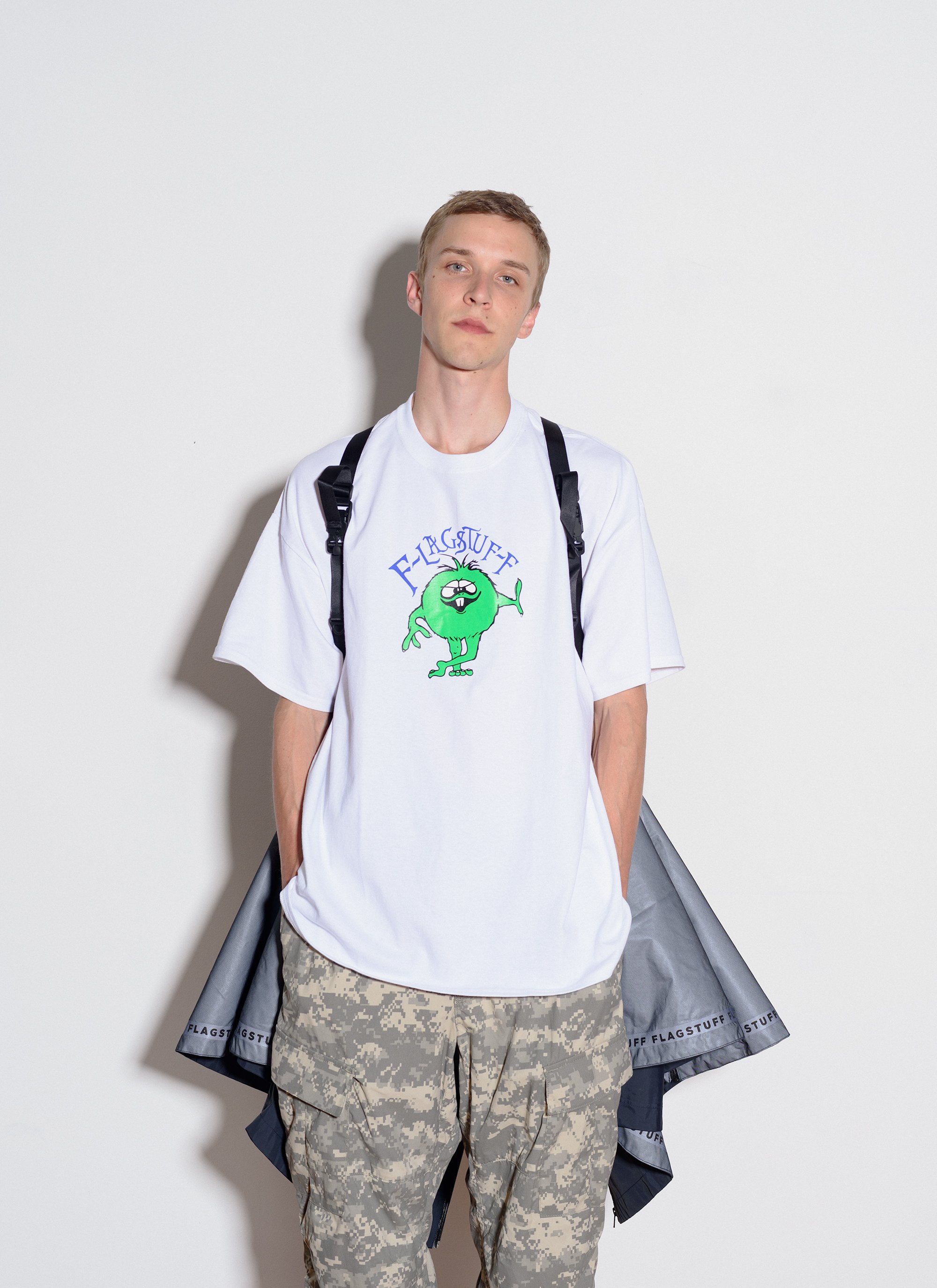 Flagstuff "3M Nylon Poncho" - Black | Garmentory