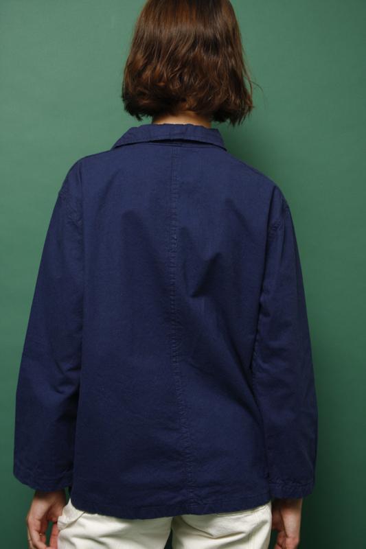 VINTAGE 1940’S CHINESE WORK JACKET - NAVY | Garmentory