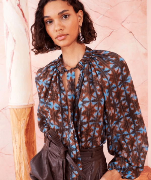 Ulla Johnson Luna Blouse - Twilight Prism | Garmentory