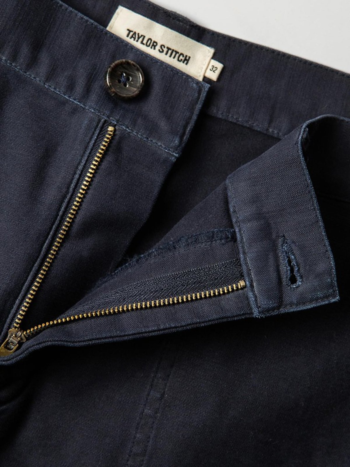 Taylor Stitch The Trail Short - Navy Slub Sateen | Garmentory