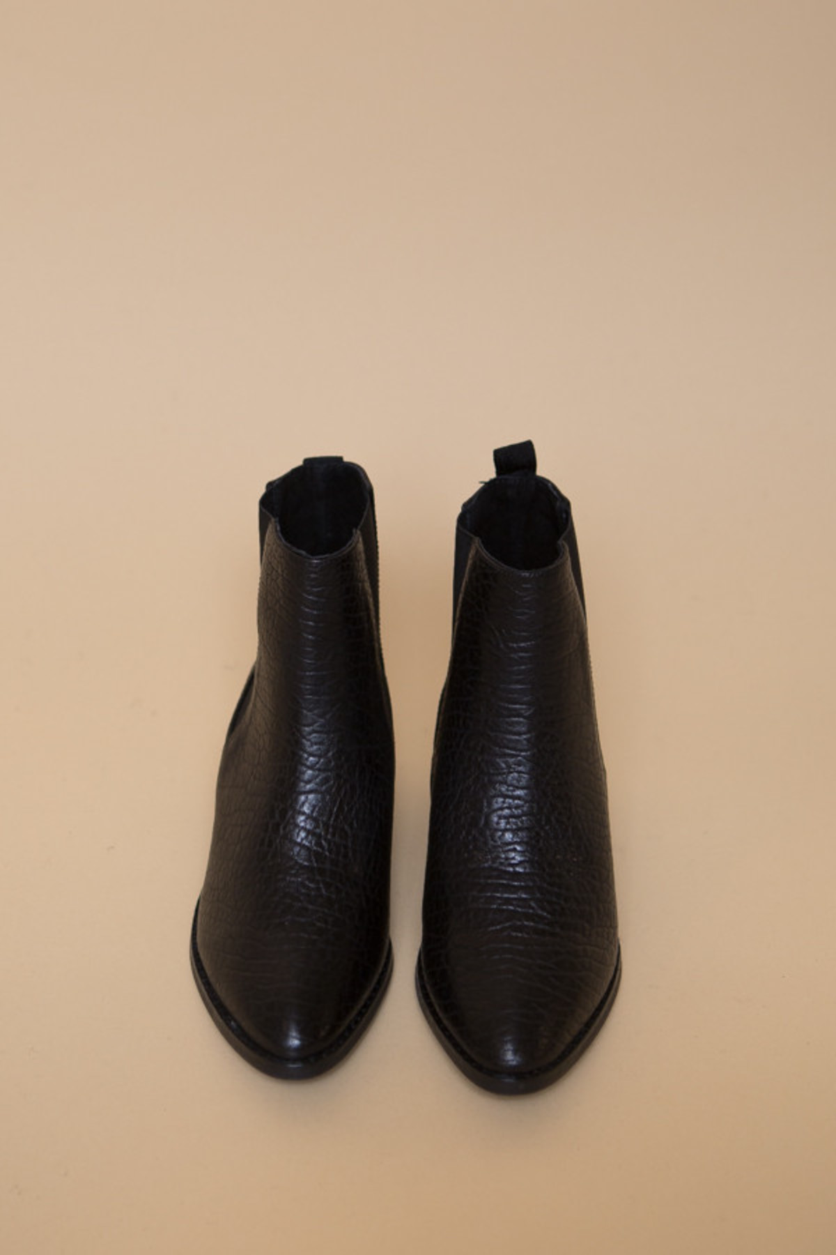 Sol Sana Edgar Boot - Pebbled Black Leather | Garmentory