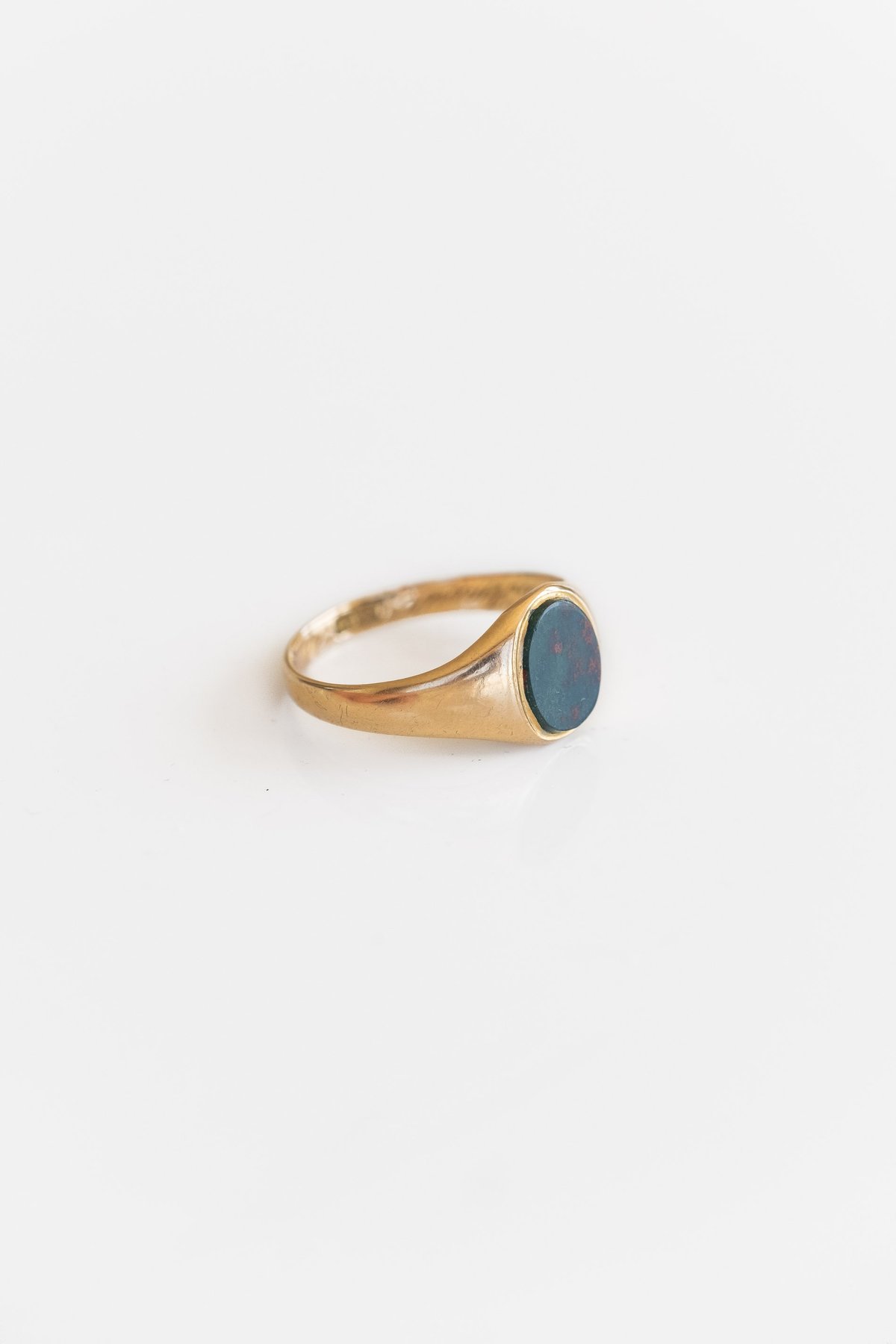 Vintage 18k 1929 Bloodstone Signet Ring | Garmentory