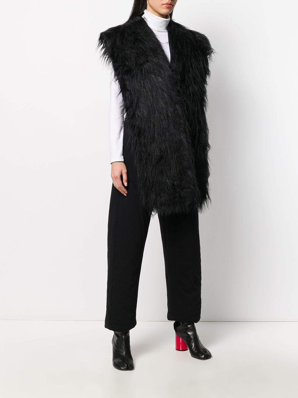 MM6 Maison Margiela Hairy Scarf | Garmentory