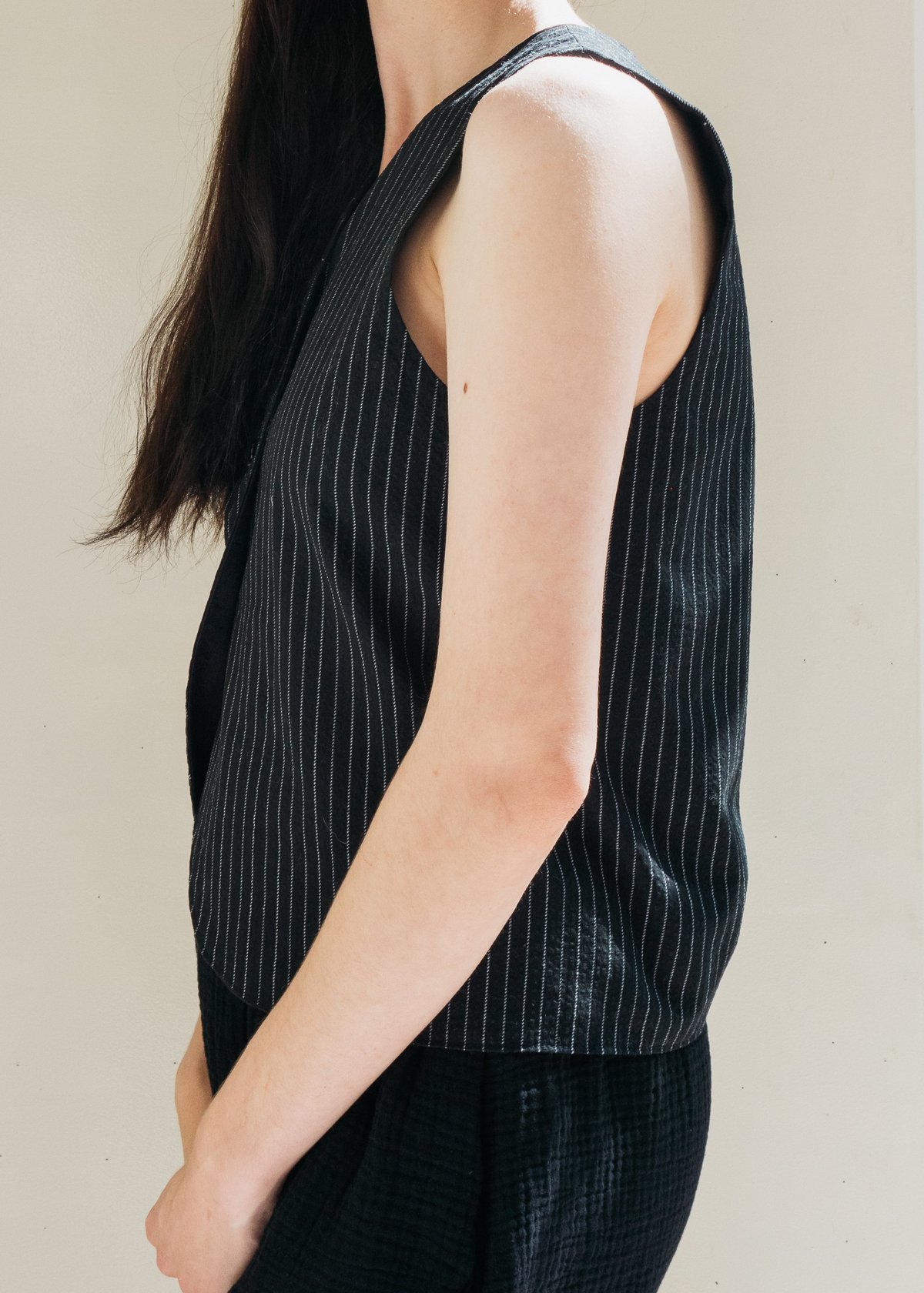 BEATA Design Studio Robin Vest - Black | Garmentory