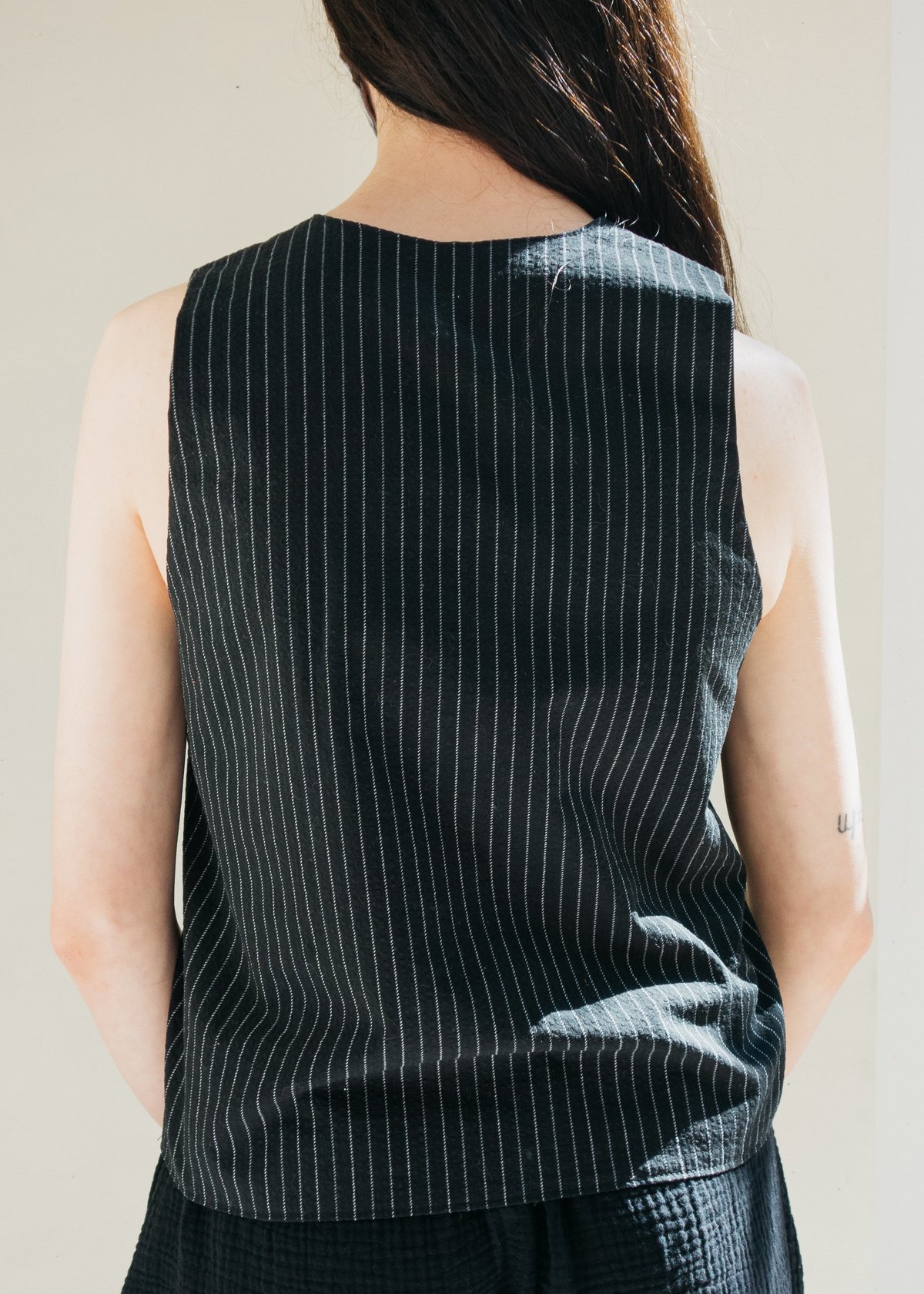 BEATA Design Studio Robin Vest - Black | Garmentory