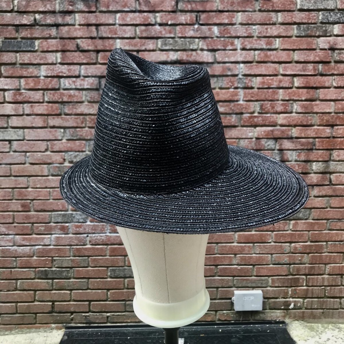 Esenshel ASYMMETRIC OFF CENTERED CROWN HAT | Garmentory