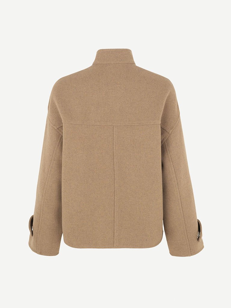Samsoe Samsoe Zira Jacket - Camel Gold | Garmentory