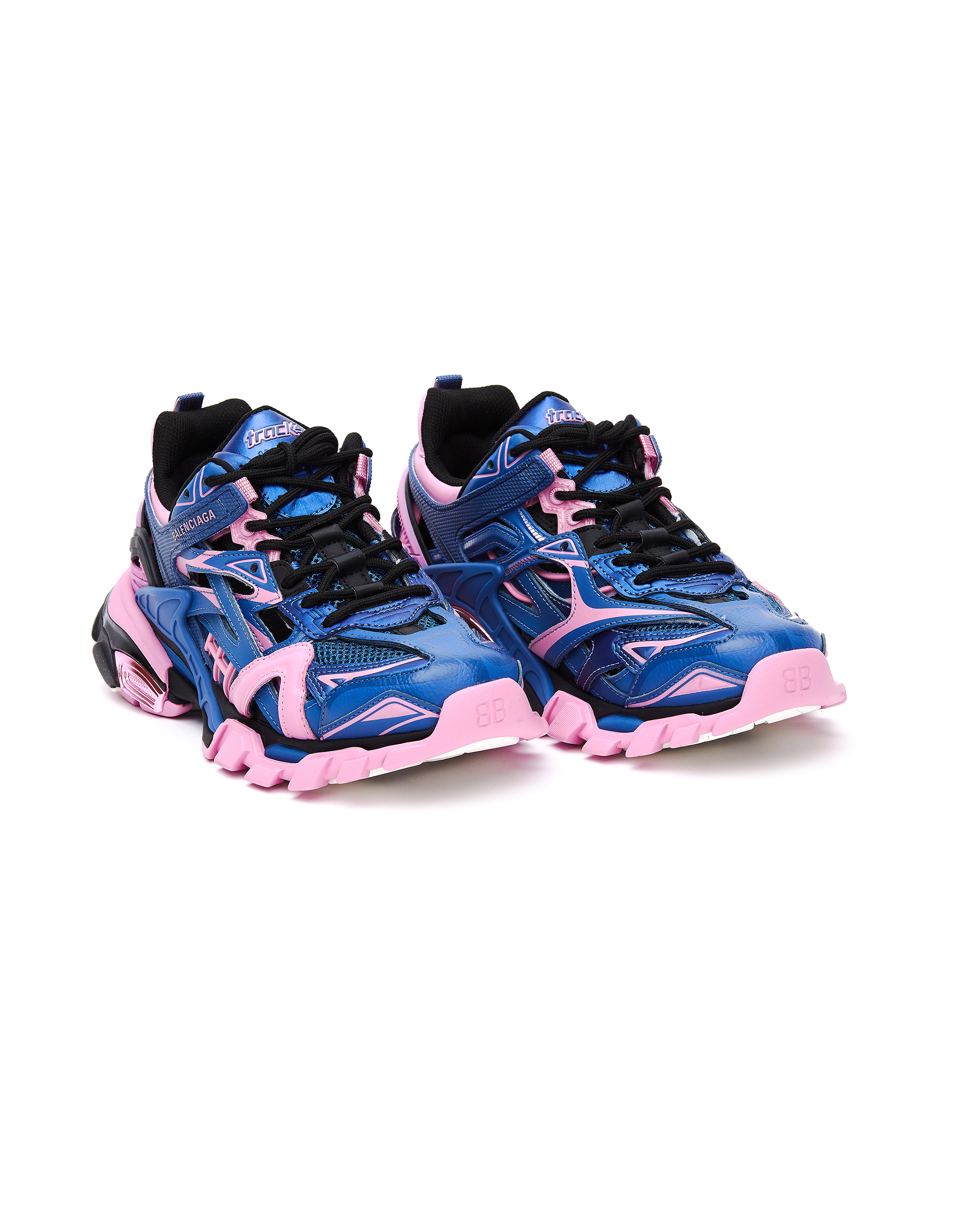 Balenciaga Track 2 Sneakers - Blue/Pink | Garmentory