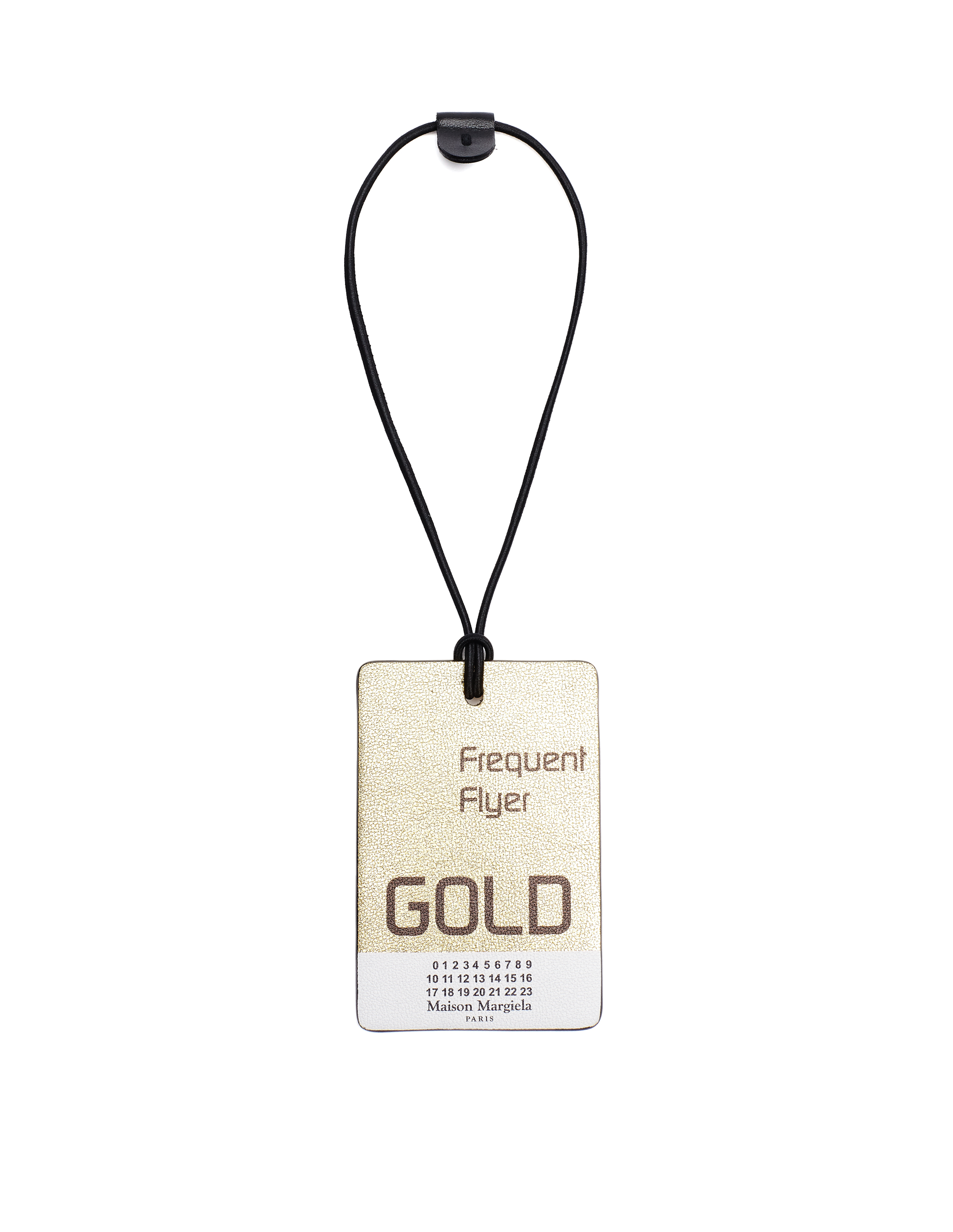 Maison Margiela Flyer Gold Luggage Tag | Garmentory