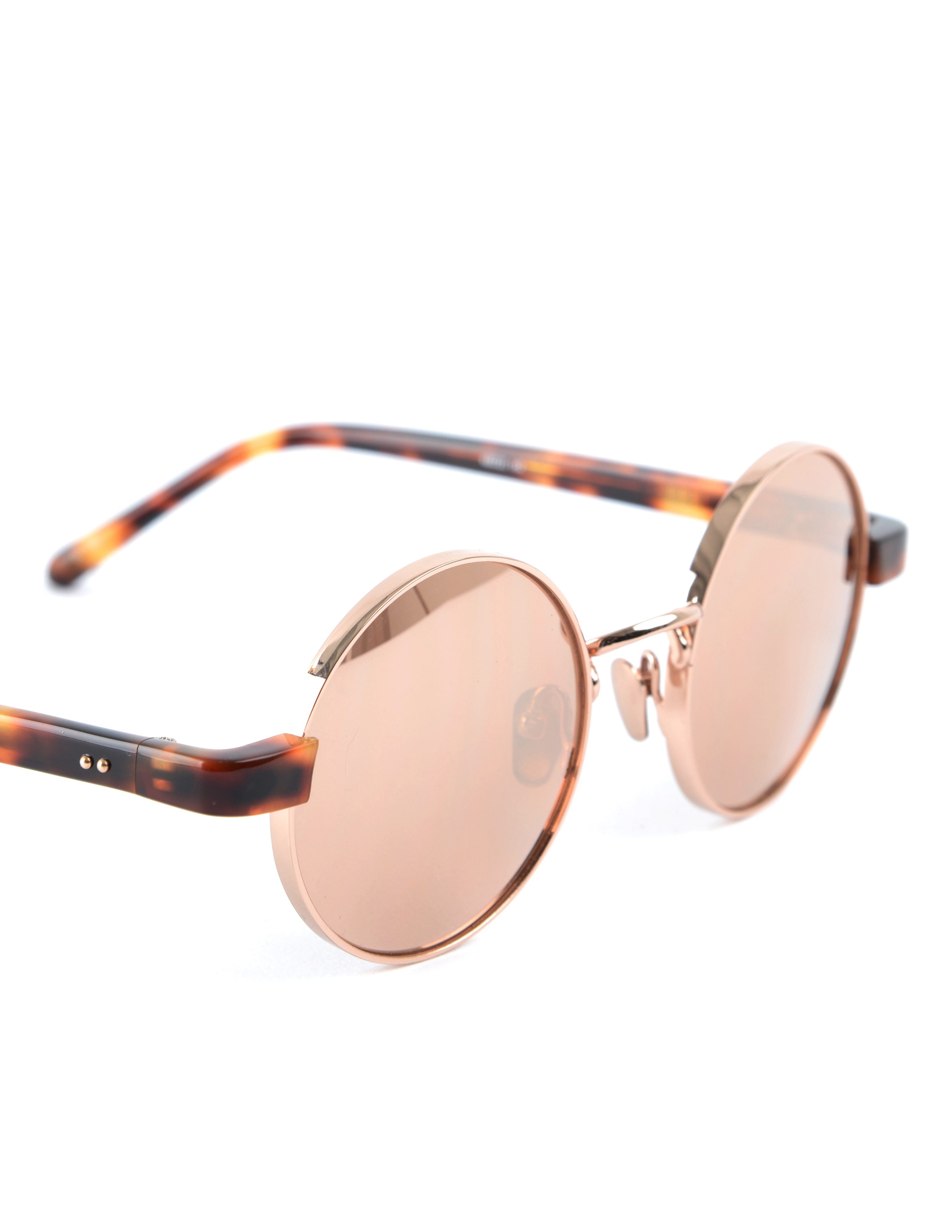 Linda Farrow Luxe Sunglasses - Golden | Garmentory