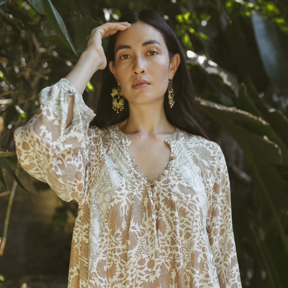 Natalie Martin Fiore Dress - Paros Tan | Garmentory