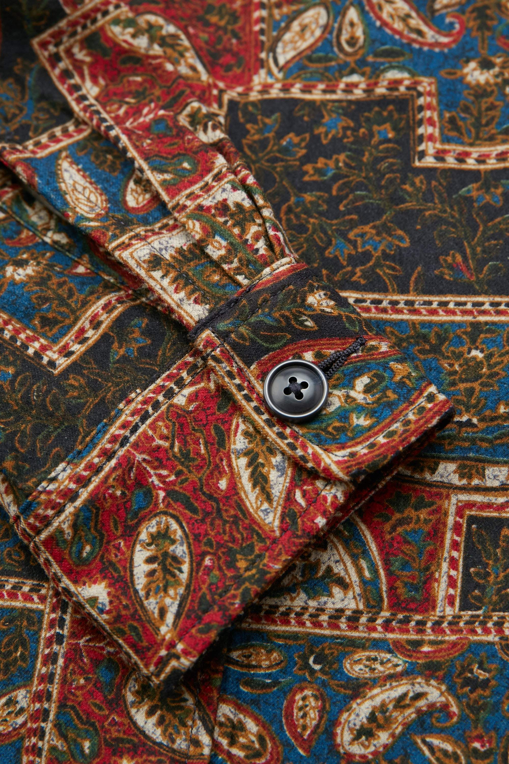 Beams Plus 4B Cuffs Wool Jacket - Batik | Garmentory