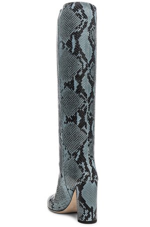 Paris Texas Python Print 100 Heel Boot - JEANS | Garmentory
