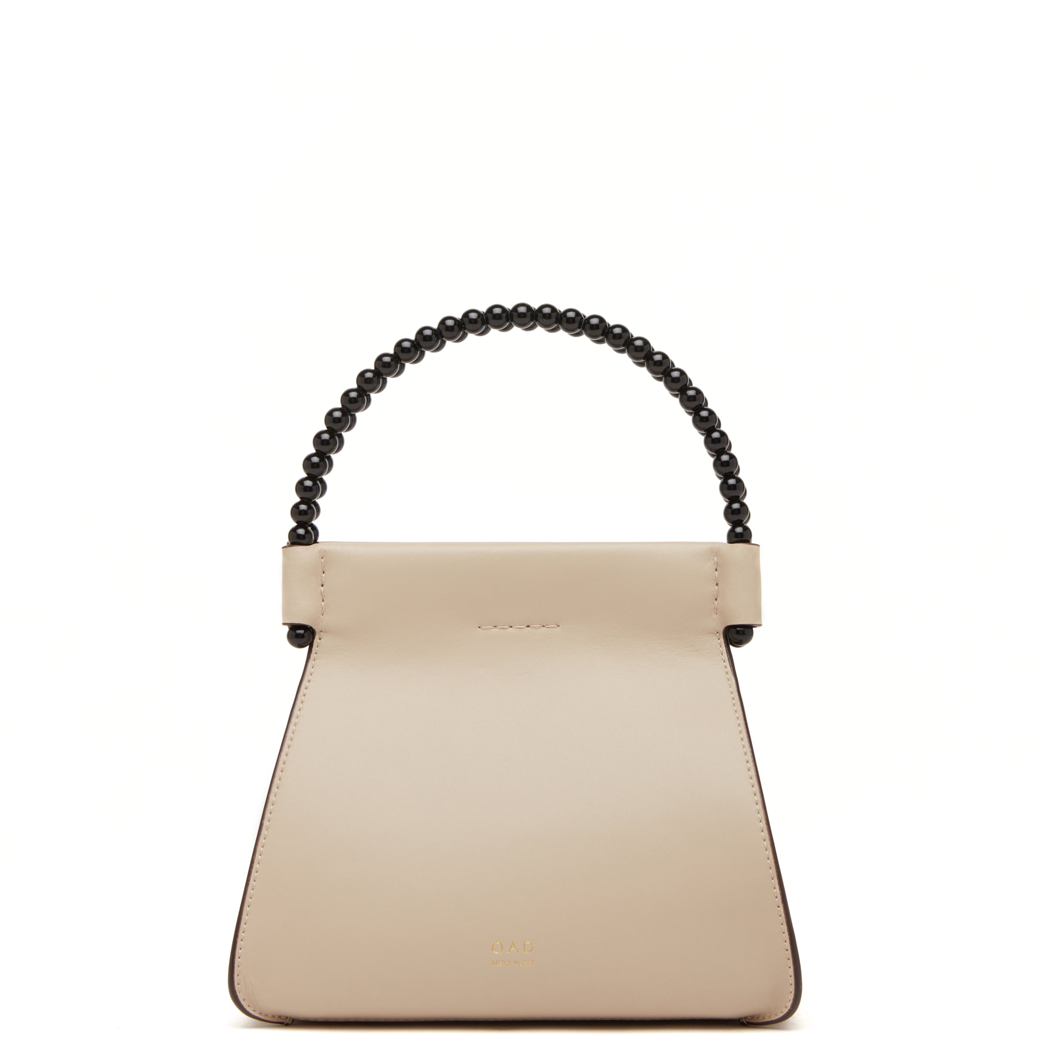 OAD Calf Mini Isla Bag - Beige/True Black | Garmentory