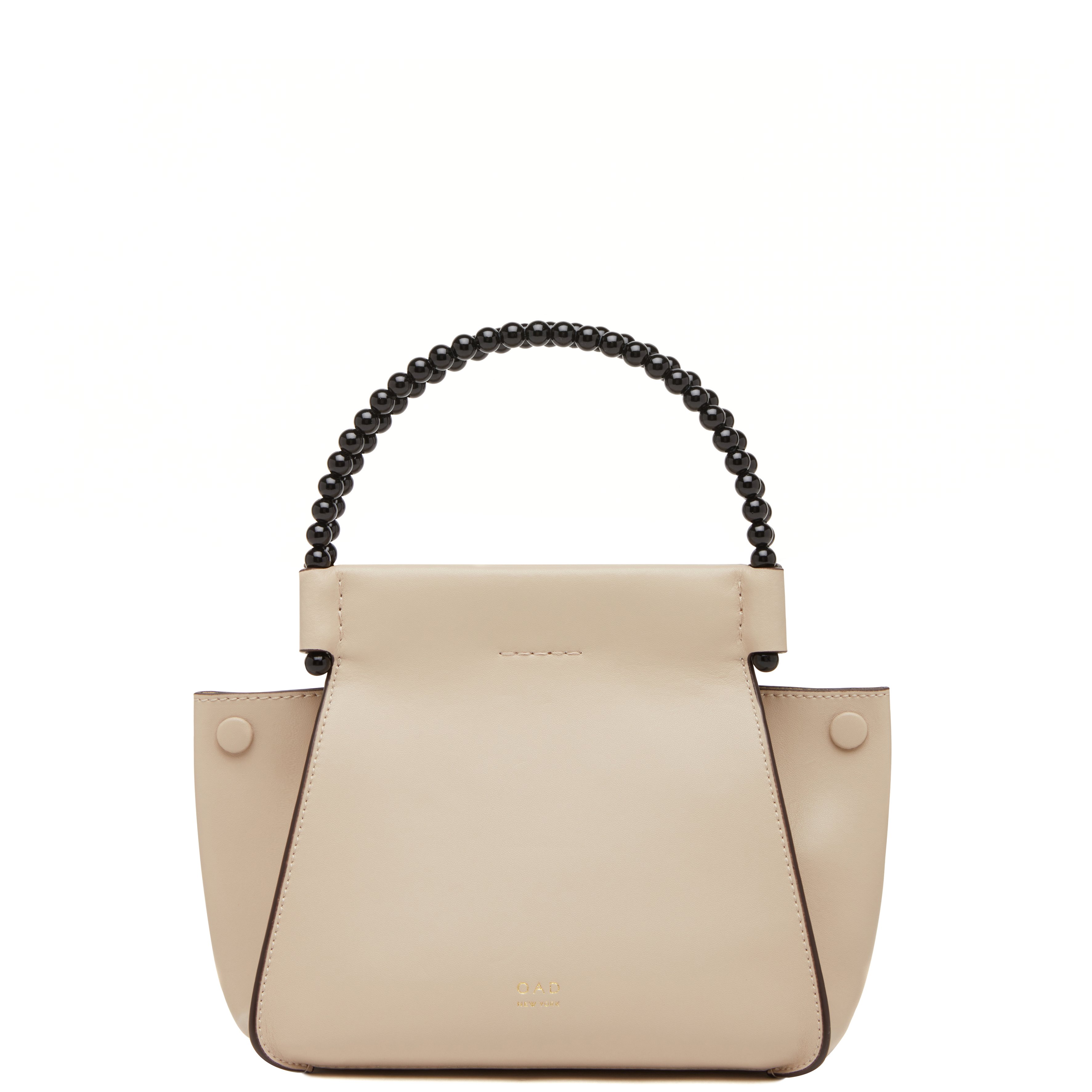 OAD Calf Mini Isla Bag - Beige/True Black | Garmentory