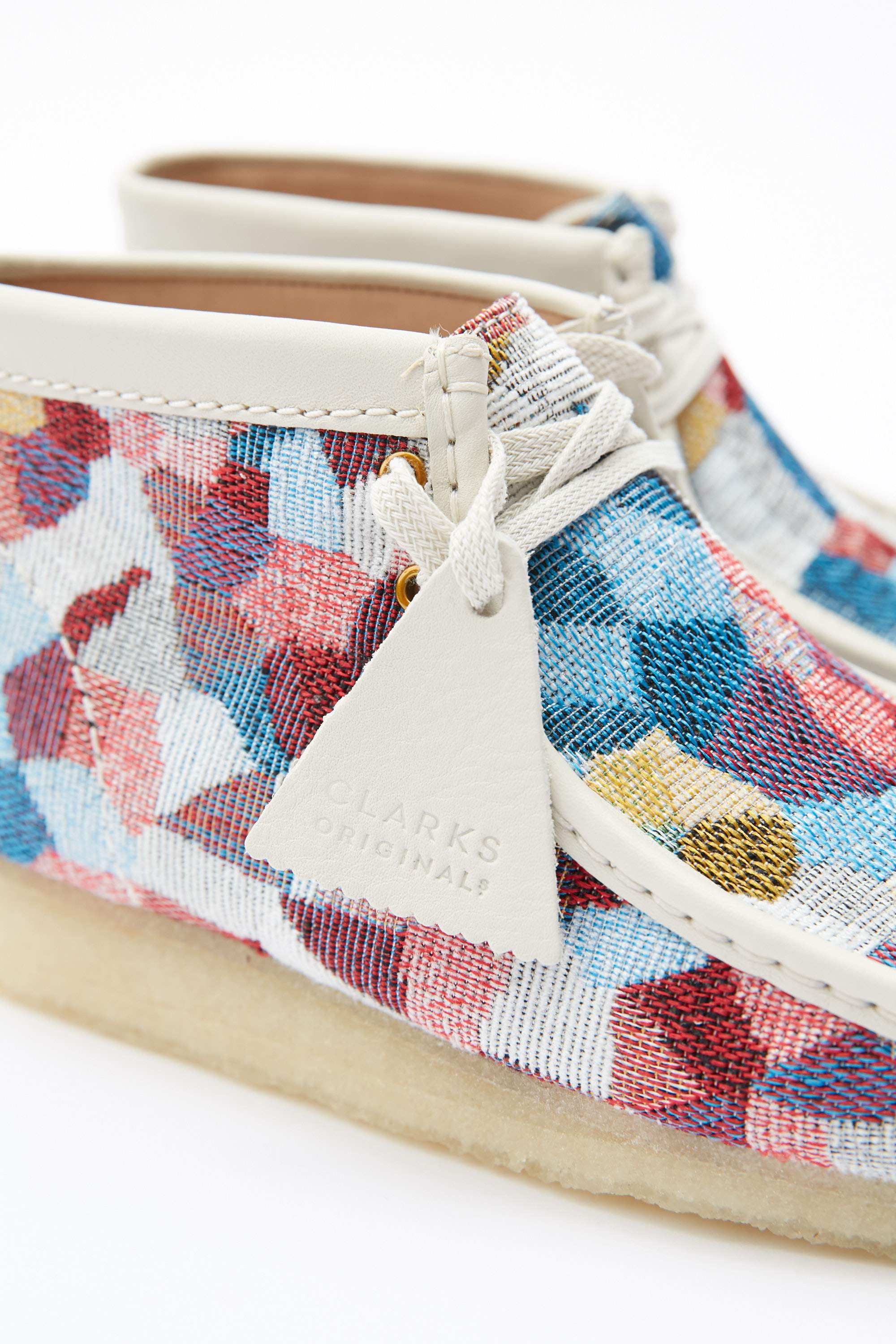 Clarks Wallabee Boot - Woven Multicolor | Garmentory