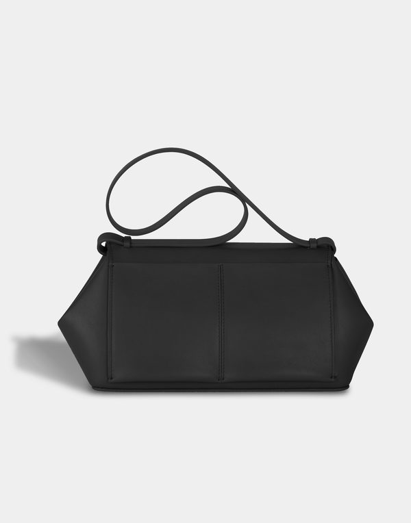 Modern Weaving Napa Leather Slender Duo Pocket Lady Bag - Mauve ...