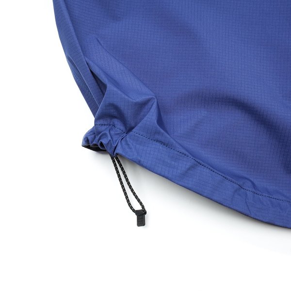And Wander E Vent Dropping Pocket Rain Jacket - Blue | Garmentory