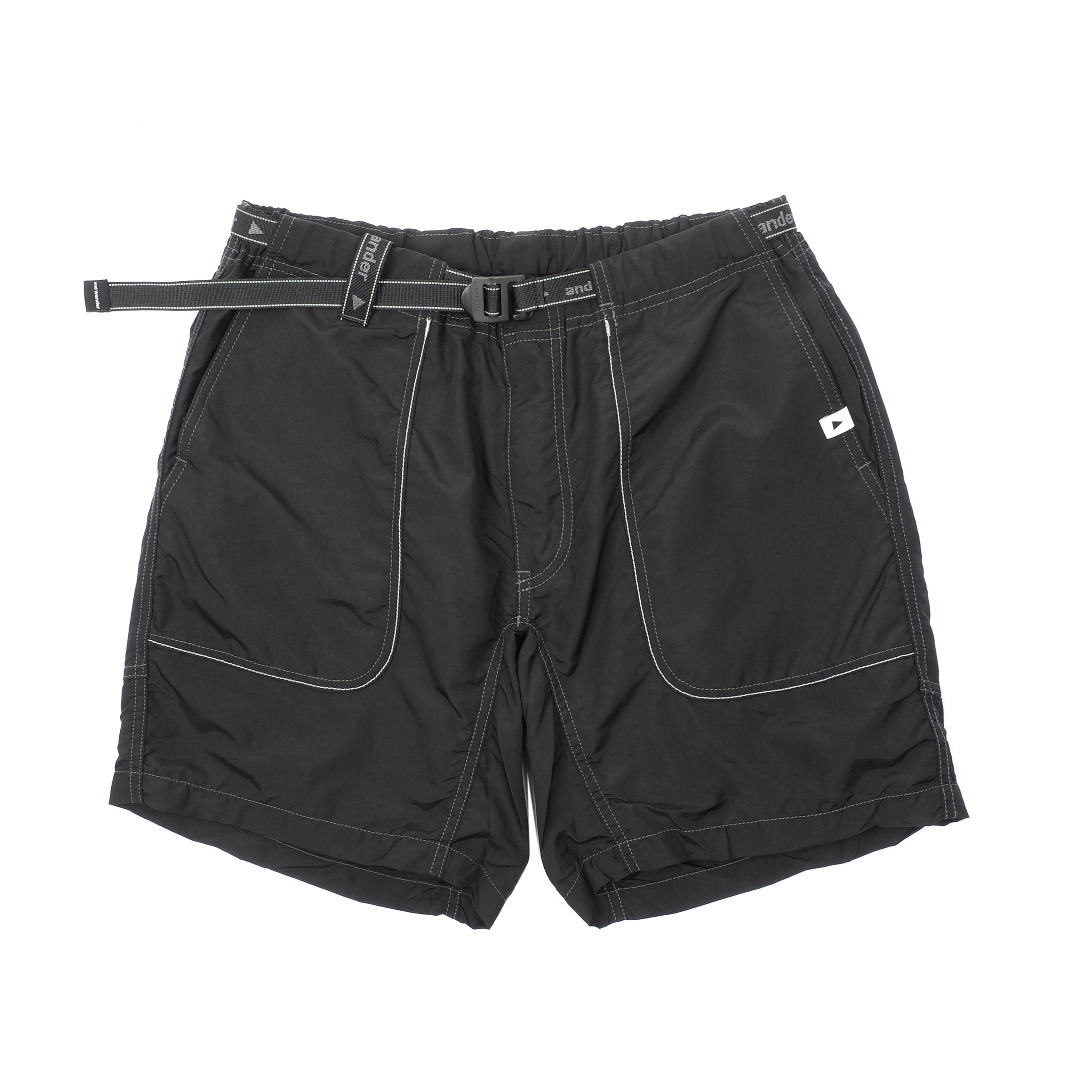 And Wander Nylon Climbing Shorts - Black | Garmentory