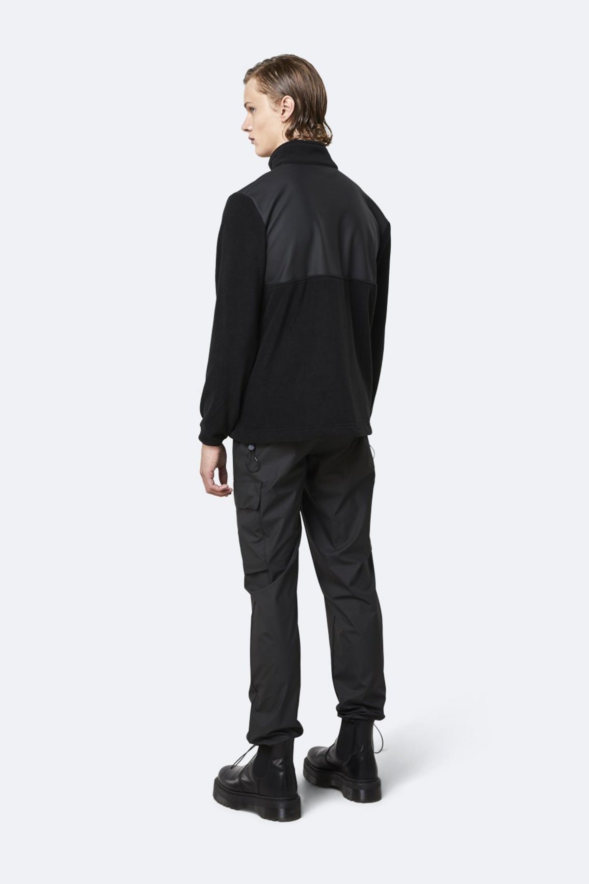 Rains Fleece Zip Puller - Black | Garmentory