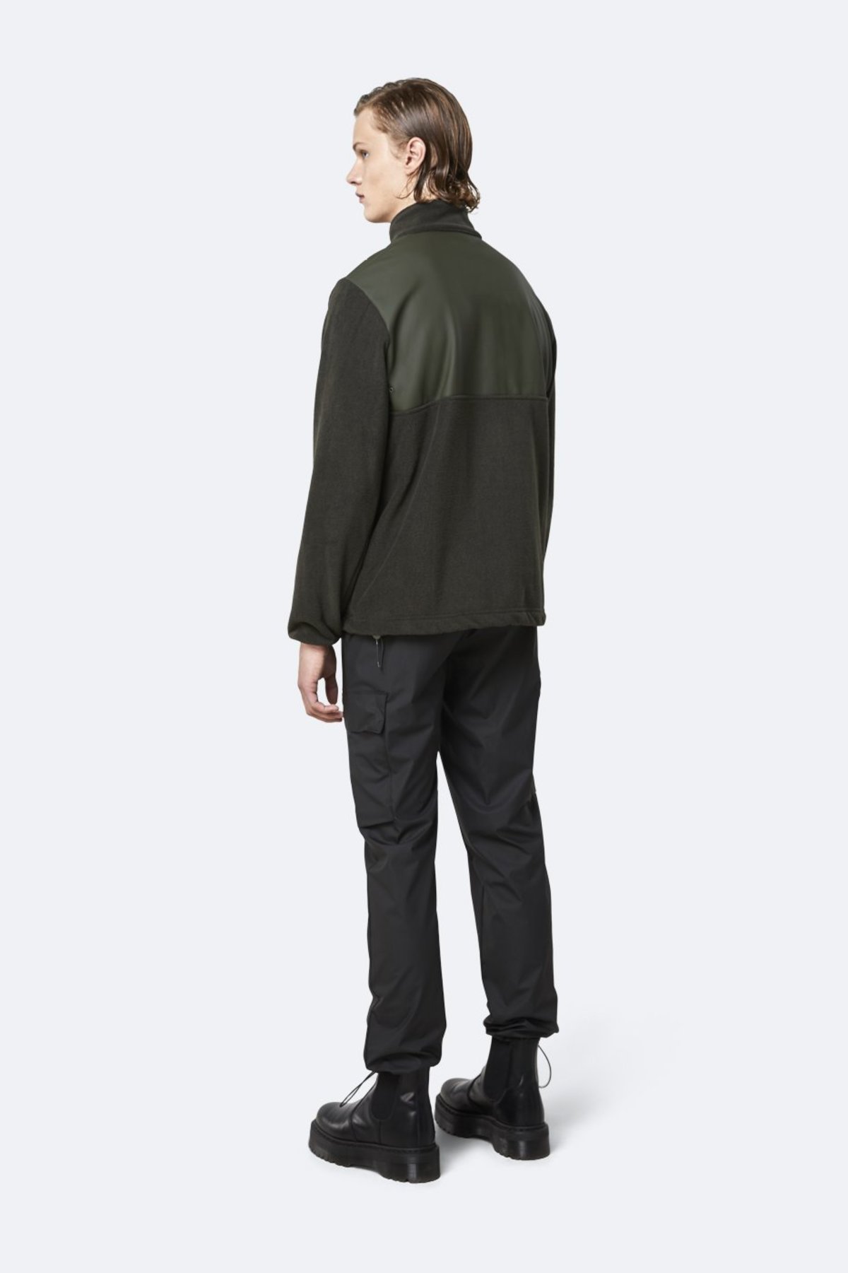 Rains Fleece Zip Puller - Green | Garmentory