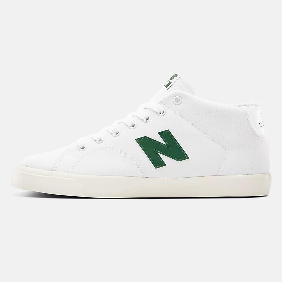New Balance All Coast 210 Mid Sneakers - White/Green | Garmentory