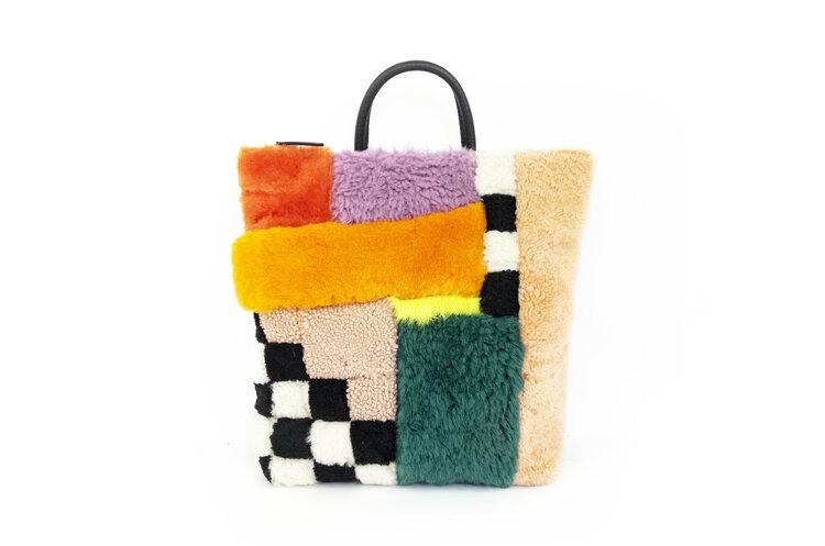 Primecut Playground Patchwork Backpack - Patchwork | Garmentory