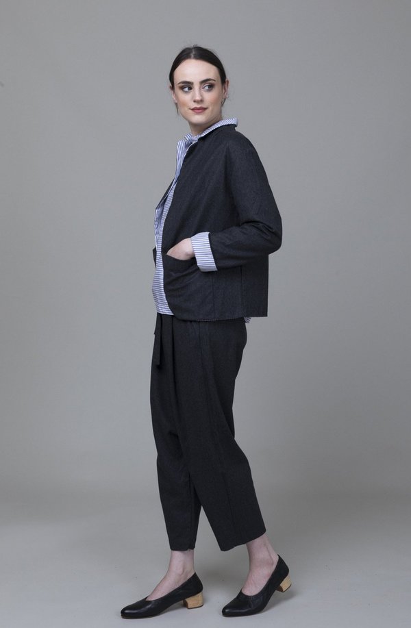 Gallego Desportes Flannel Jacket - Grey | Garmentory