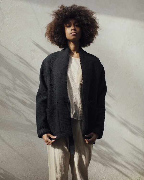 Elsa Esturgie Detaché Jacket - BLACK | Garmentory